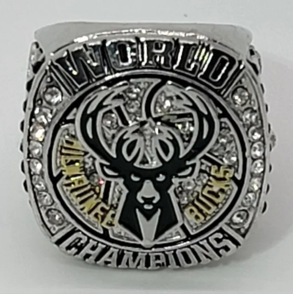 Accessories | 221 Milwaukee Bucks Ring Nba Finals Championship Giannis ...